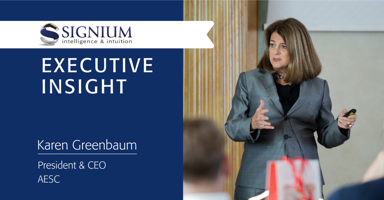 Executive Insight Interview: Karen Greenbaum, President and CEO of AESC ...